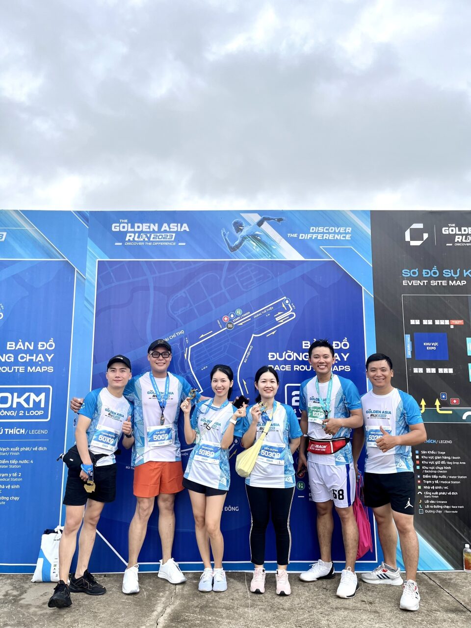 Nearly 100 Highlanders completed The Golden Asia Run 2023 race ...